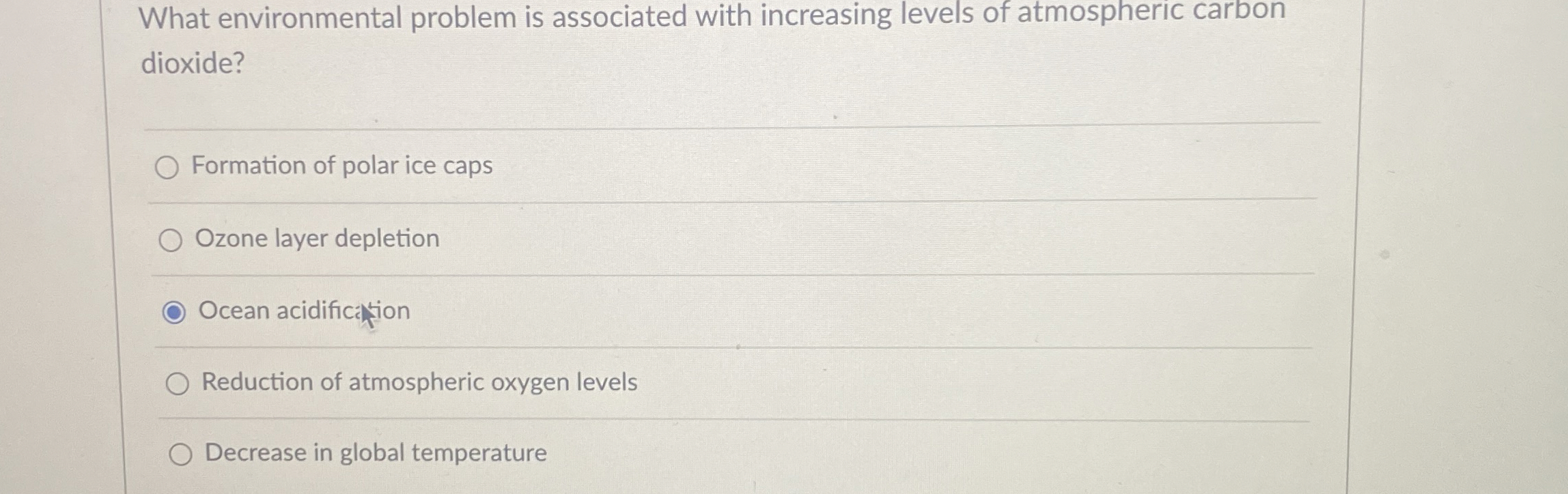 Solved What environmental problem is associated with | Chegg.com