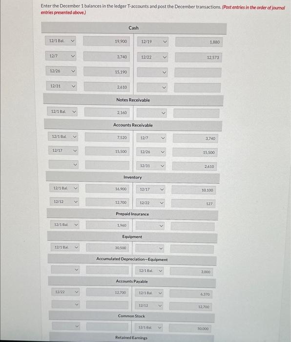 Solved please use the completed tables to complete the | Chegg.com