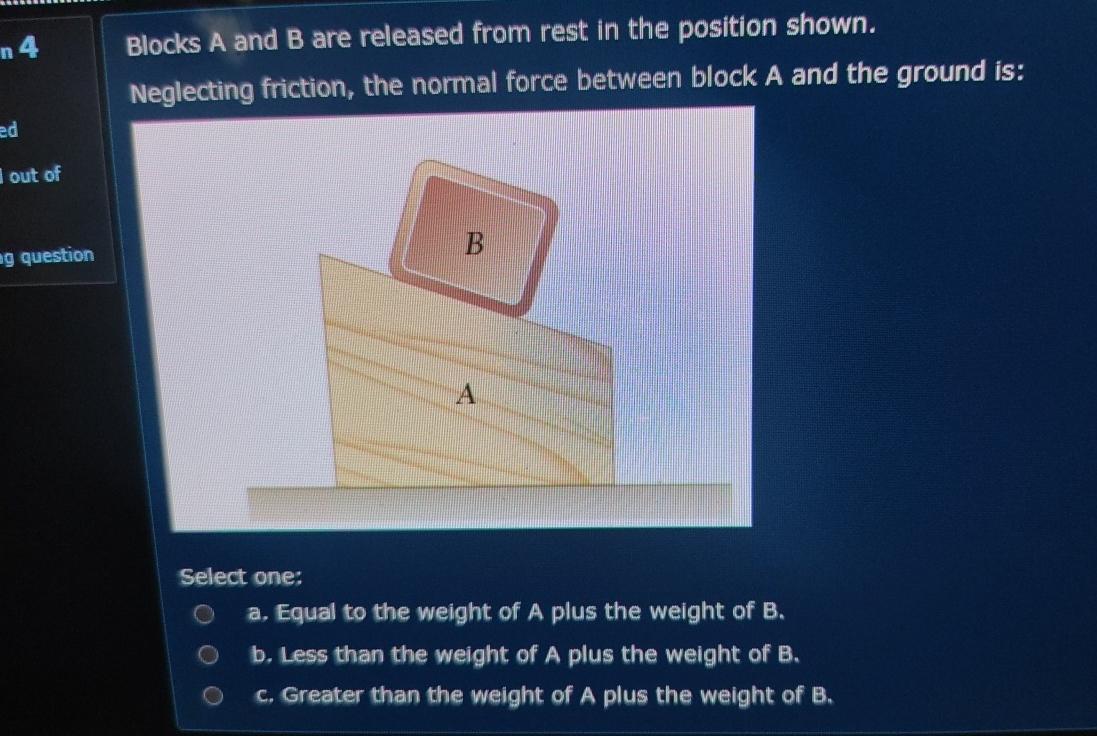 Solved Blocks A and B ﻿are released from rest in the | Chegg.com
