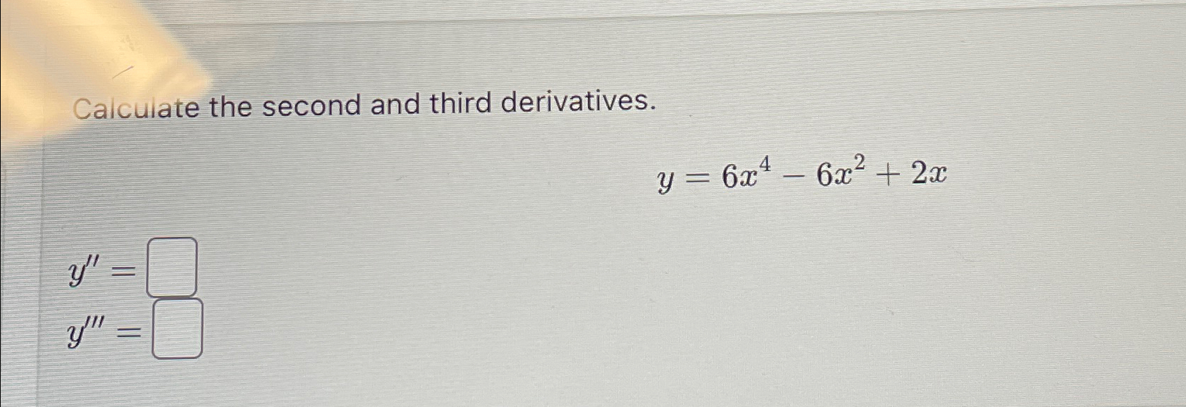 Solved Calculate the second and third | Chegg.com