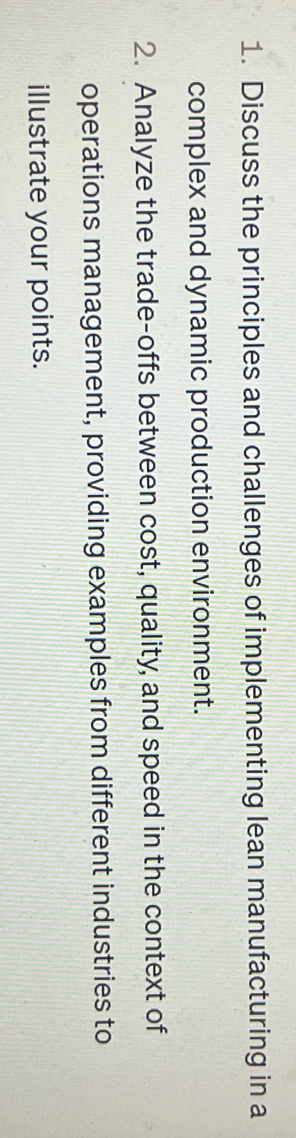 Solved Discuss the principles and challenges of implementing | Chegg.com