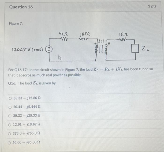 Solved Figure 7: For Q16,17: In the circuit shown in Figure | Chegg.com