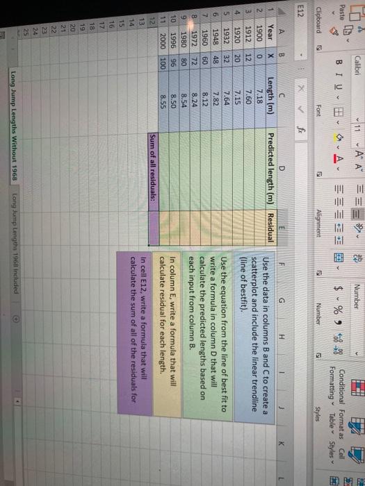 Solved Number Calibri - 11 AA === ab BIU-BOA 三三三三三國。 Paste $ | Chegg.com