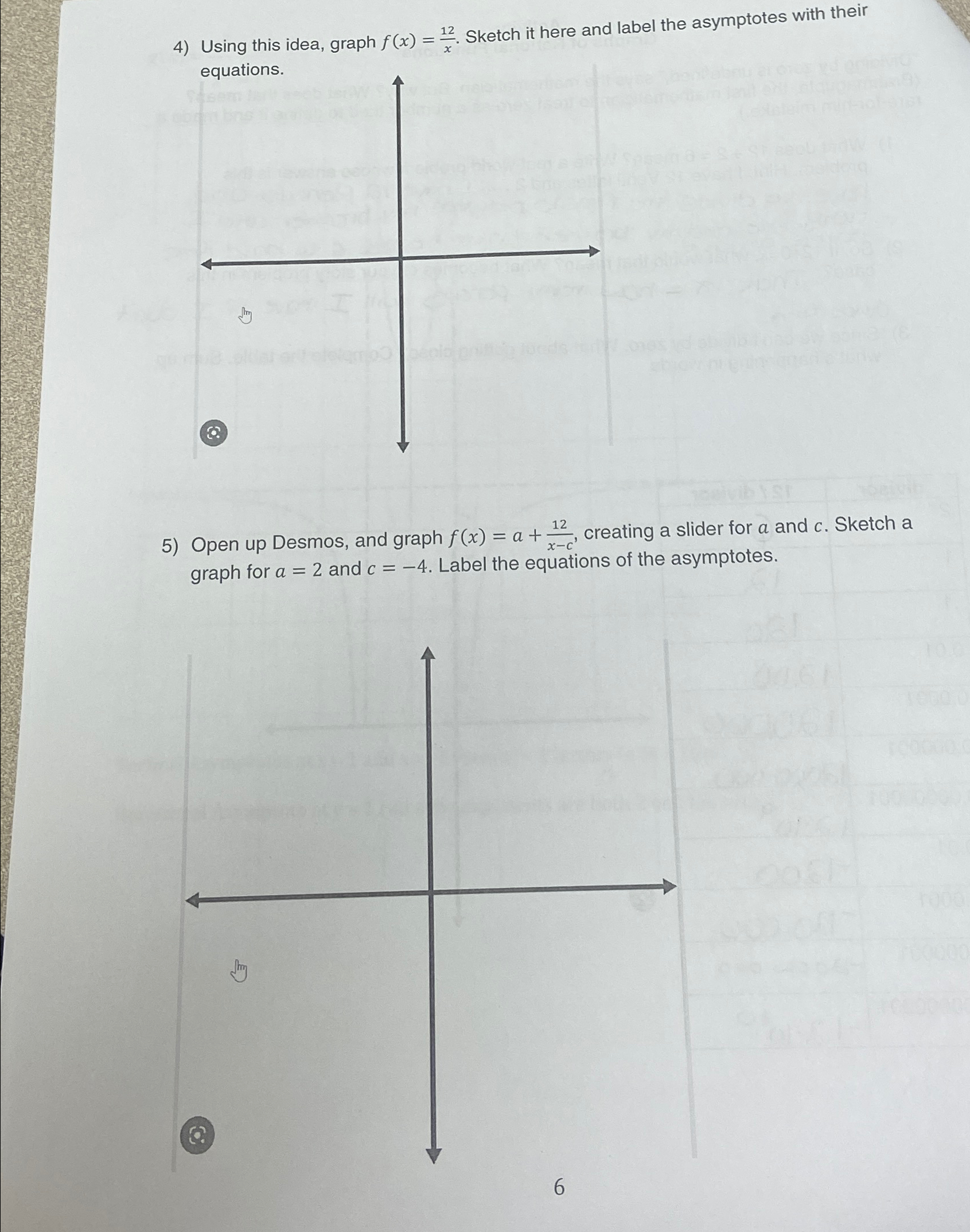 Solved Using this idea, graph f(x)=12x. ﻿Sketch it here and | Chegg.com