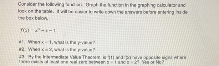 Solved Consider the following function. Graph the function | Chegg.com