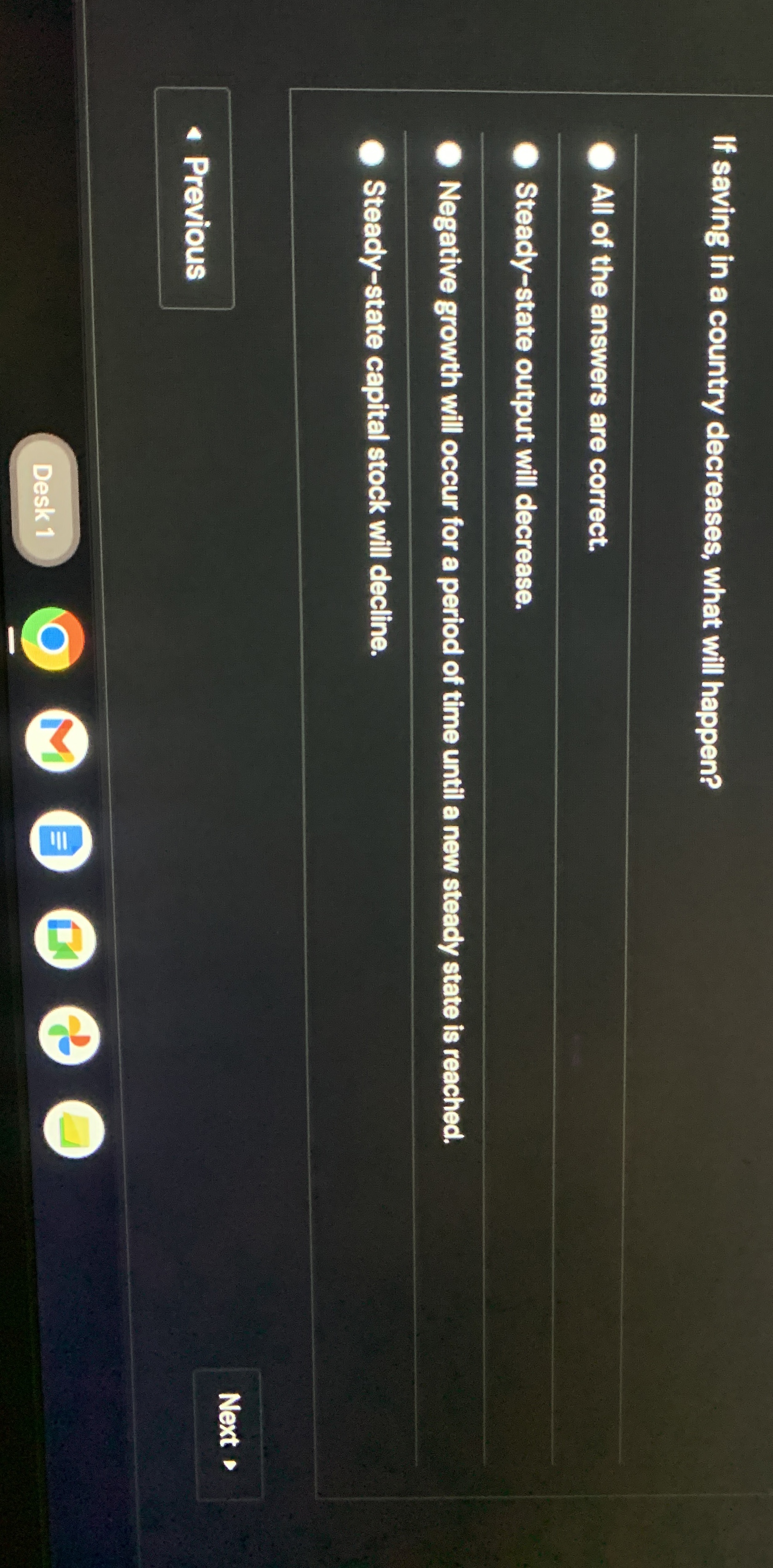 Solved If saving in a country decreases, what will | Chegg.com