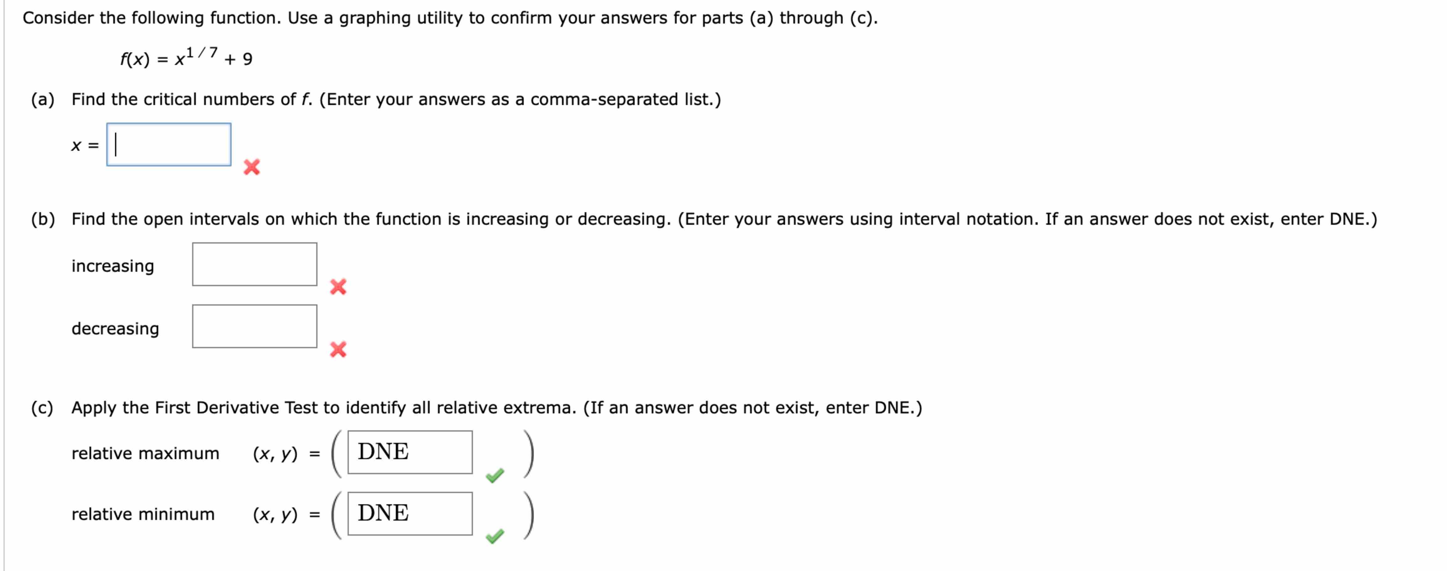 Solved Consider the following function. Use a graphing | Chegg.com