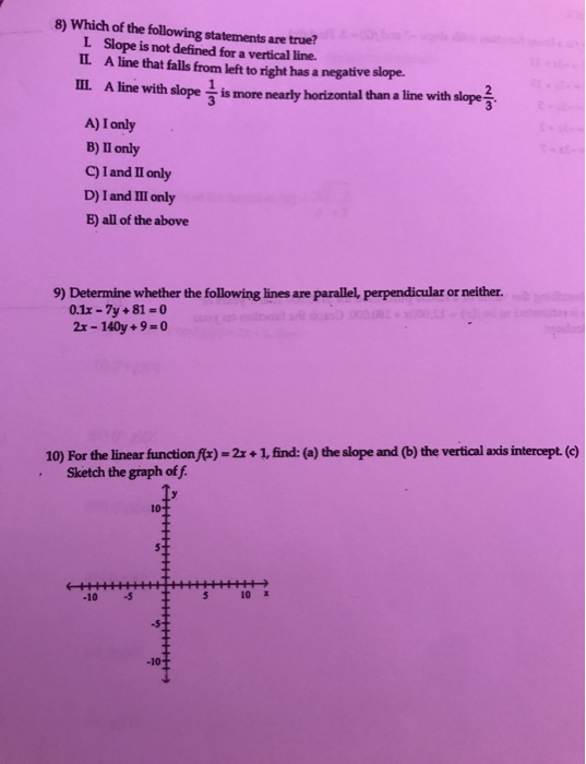 Solved 8) Which of the following statements are true? | Chegg.com