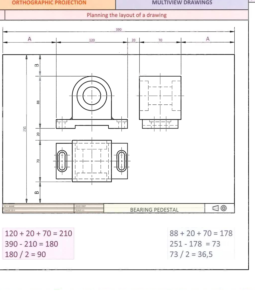 Solved ORTHOGRAPHIC PROJECTIONMULTIVIEW | Chegg.com