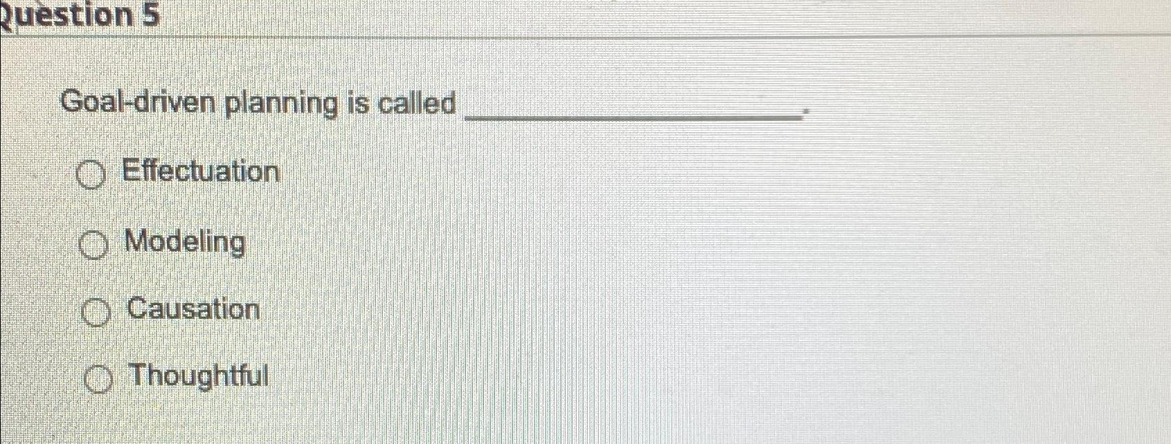 Solved Goal-driven planning is | Chegg.com