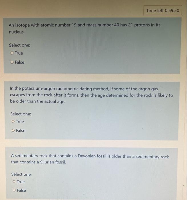 Solved An isotope with atomic number 19 and mass number 40 | Chegg.com