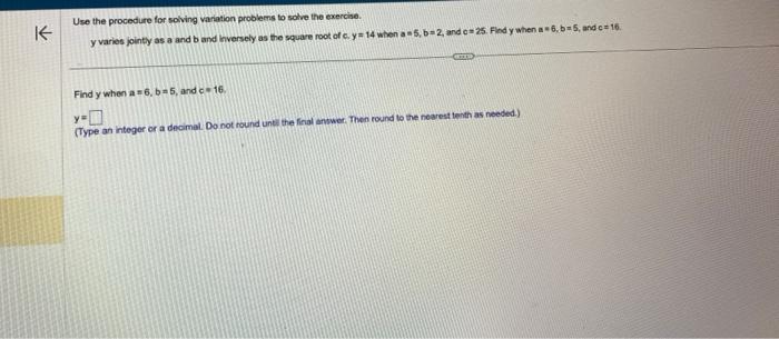 Solved Use the procedure for solving variation problems to | Chegg.com