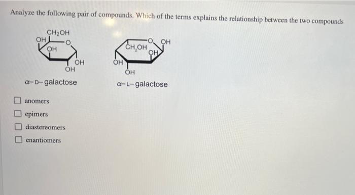 Solved Analyze the following pair of compounds. Which of the | Chegg.com Solved Analyze the following pair of compounds. Which of the | Chegg.com