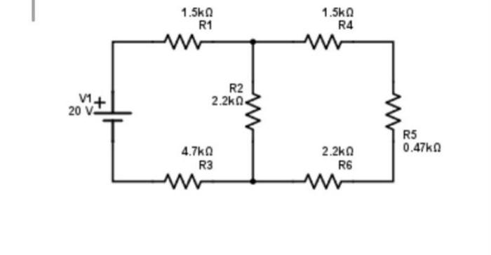 Solved solve for each resistance current and voltage | Chegg.com