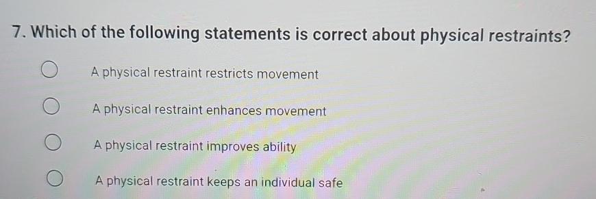 Solved Which of the following statements is correct about | Chegg.com