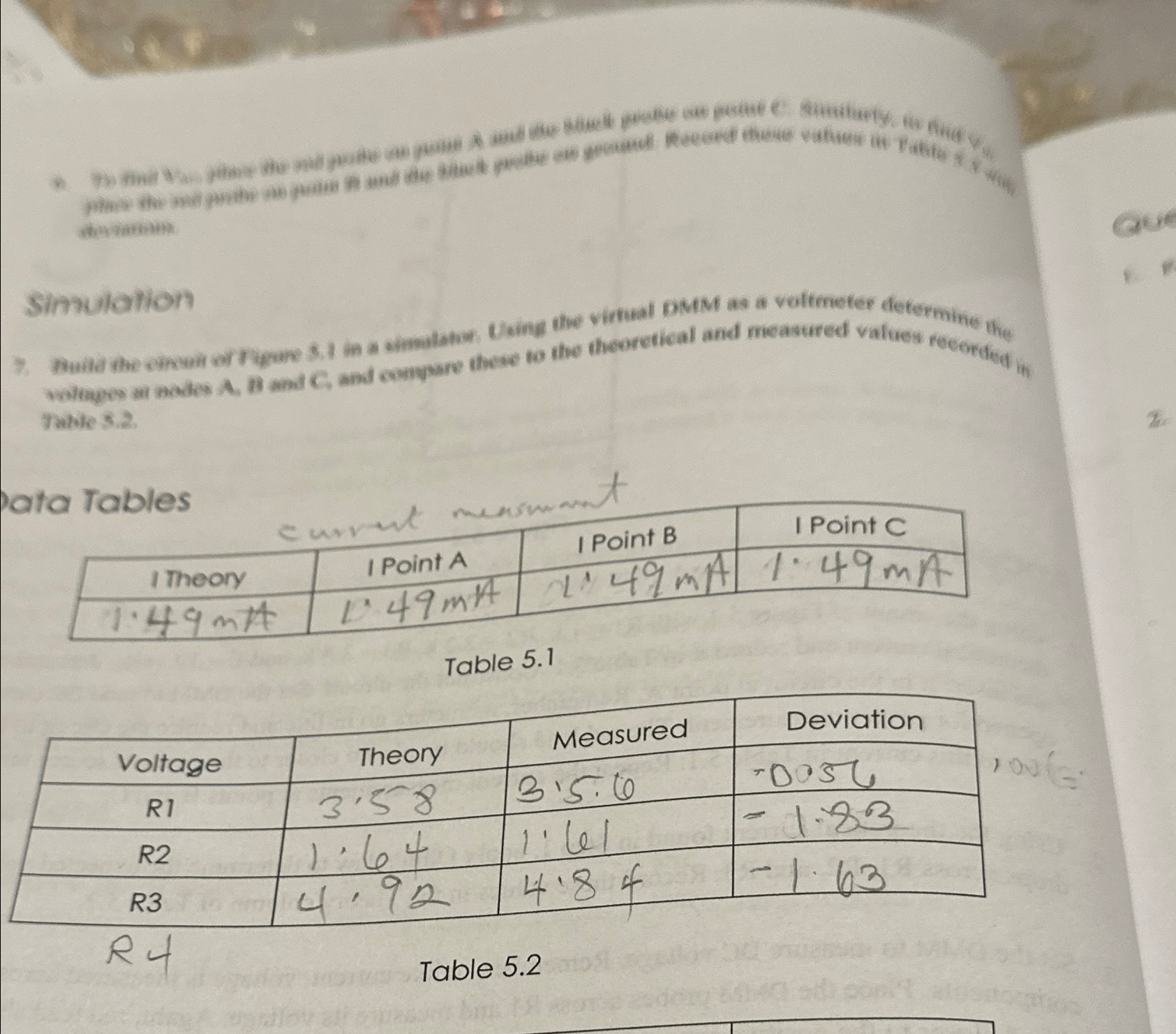 Solved obutarkmeSimulation таме 5:2.Pata TablesTable | Chegg.com