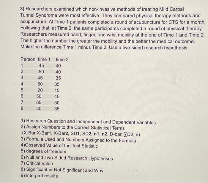 Solved 3) Researchers examined which non-invasive methods of | Chegg.com