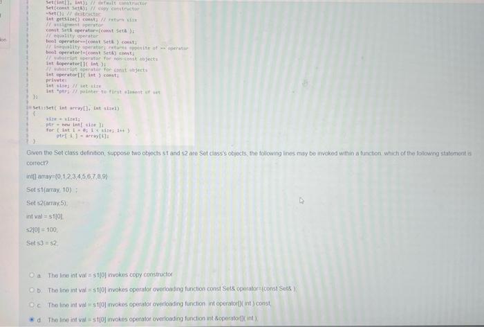 Solved please explain choice | Chegg.com