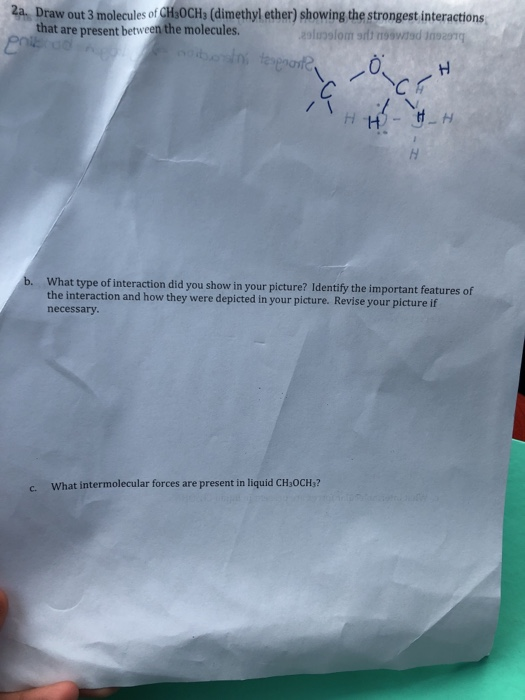 Solved 1a. Draw out 3 molecules of CH OH (methanol) showing | Chegg.com