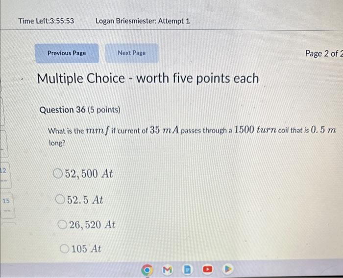 Solved Page 2 of Multiple Choice - worth five points each | Chegg.com