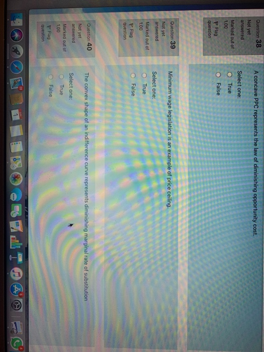 Solved Question 38 A concave PPC represents the law of | Chegg.com