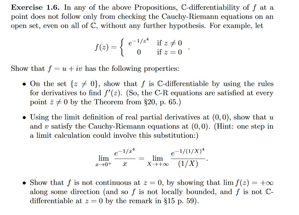 Solved Exercise 1.6. ﻿In any of the above Propositions, | Chegg.com