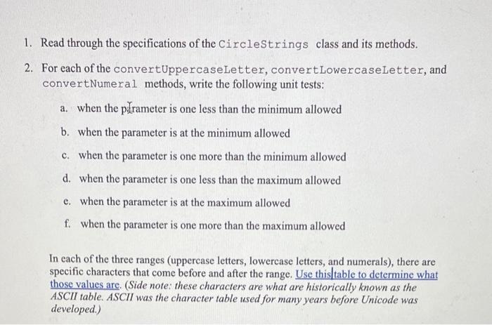 Solved 1. Read through the specifications of the | Chegg.com