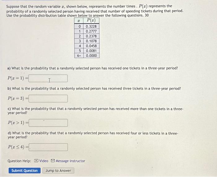 Solved Suppose that the random variable x, shown below, | Chegg.com
