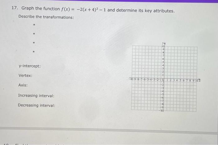 Solved Graph the polynomial function f(x)=x4+x3−7x2−x+6 | Chegg.com