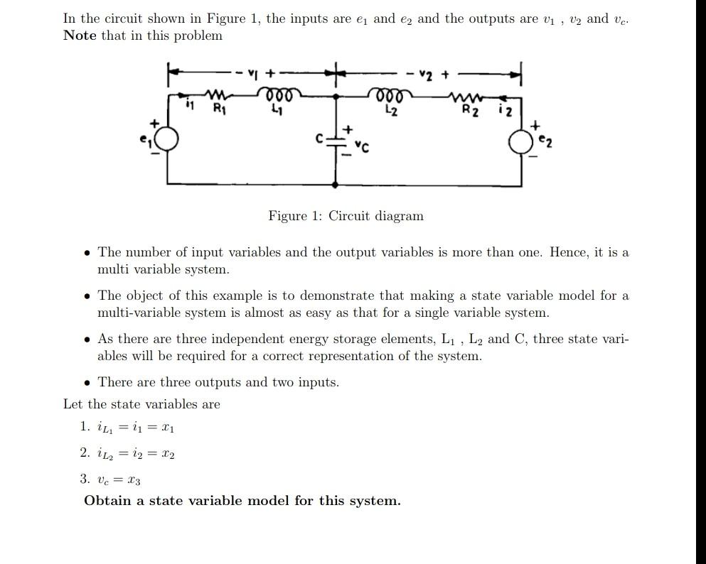 [Solved]: In the circuit shown in Figure 1, the in