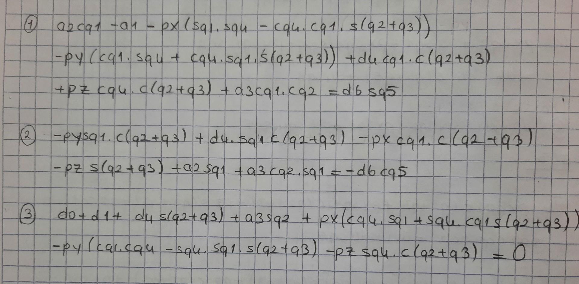 q1,q2,q3,q4,q5 acilarini arctan olarak ifade et | Chegg.com