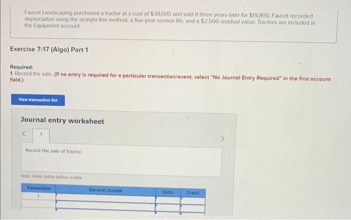 Solved Brief Exercise 7-14 (Static) Calculate amortization | Chegg.com Solved Brief Exercise 7-14 (Static) Calculate amortization | Chegg.com