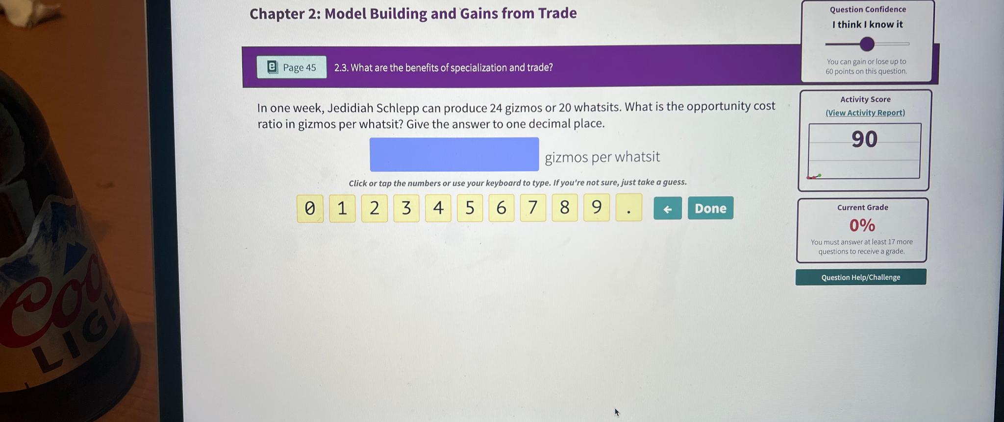 Solved Chapter 2: Model Building and Gains from Trade2.3. | Chegg.com
