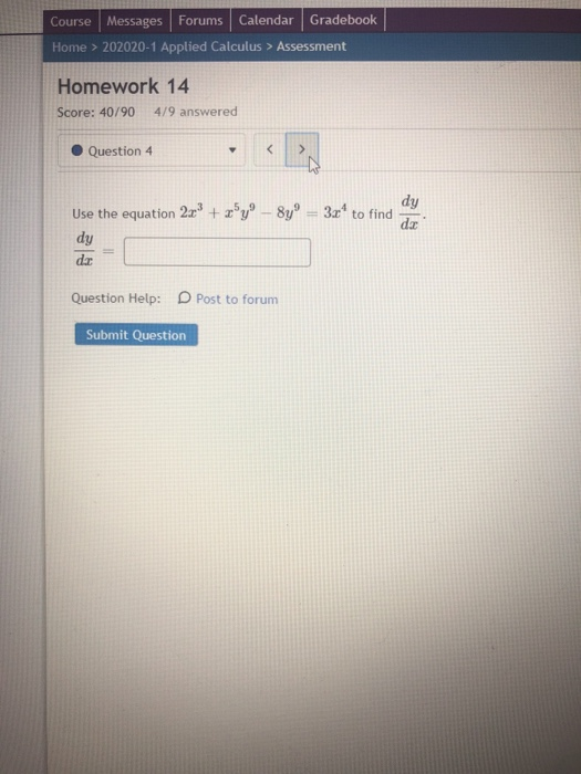 Solved Course Messages Forums Calendar Gradebook Home > | Chegg.com