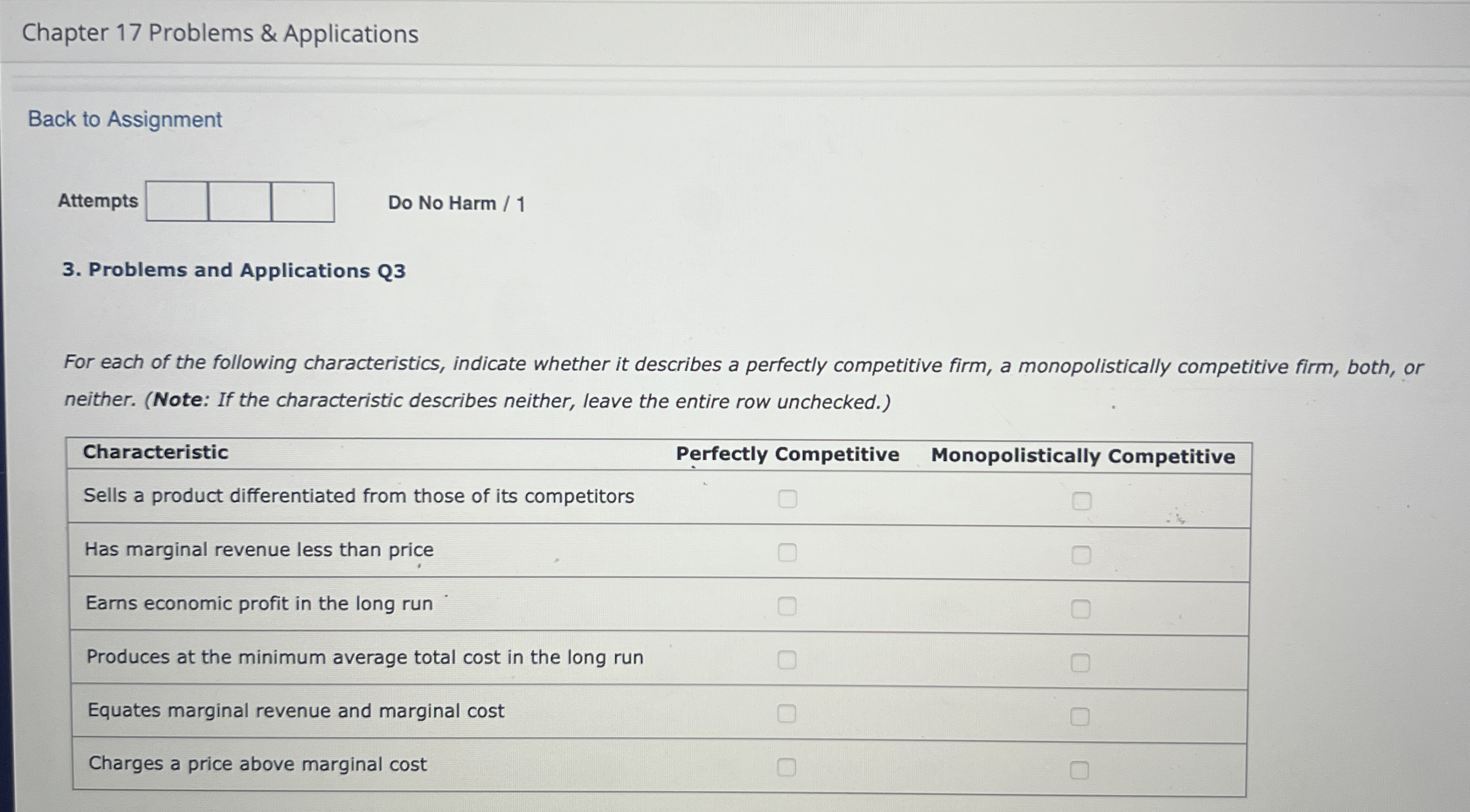 Solved Chapter 17 ﻿Problems & ApplicationsBack to | Chegg.com