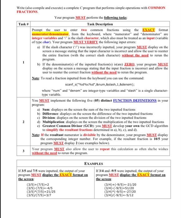Solved Write (also compile and execute) a complete program | Chegg.com