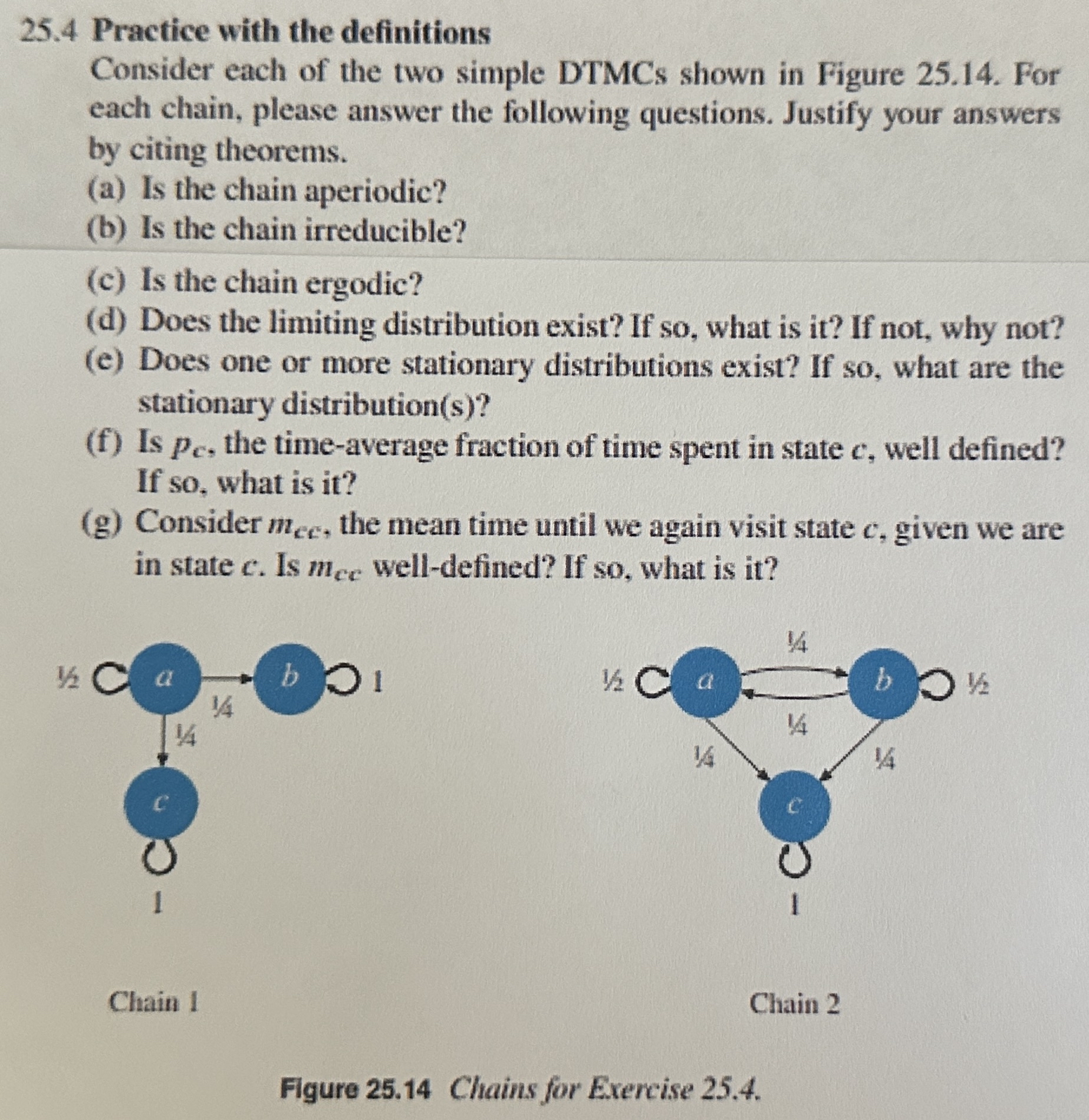 Solved 25.4 ﻿Practice with the definitionsConsider each of | Chegg.com