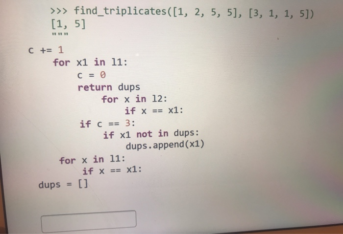 Solved Consider the following function docstring def | Chegg.com