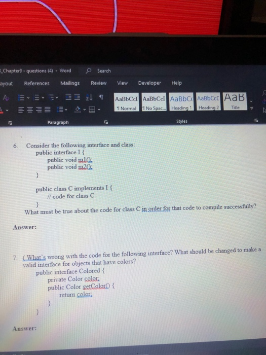 Solved 3. Write a constructor for the Undergraduate Student | Chegg.com