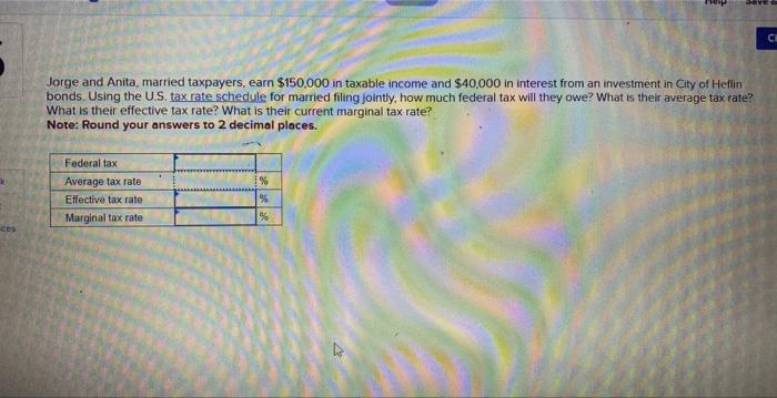 Solved Jorge and Anita, married taxpayers, earn $150,000 in | Chegg.com