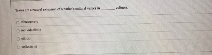Solved Ethical behavior is typically easy to define because | Chegg.com