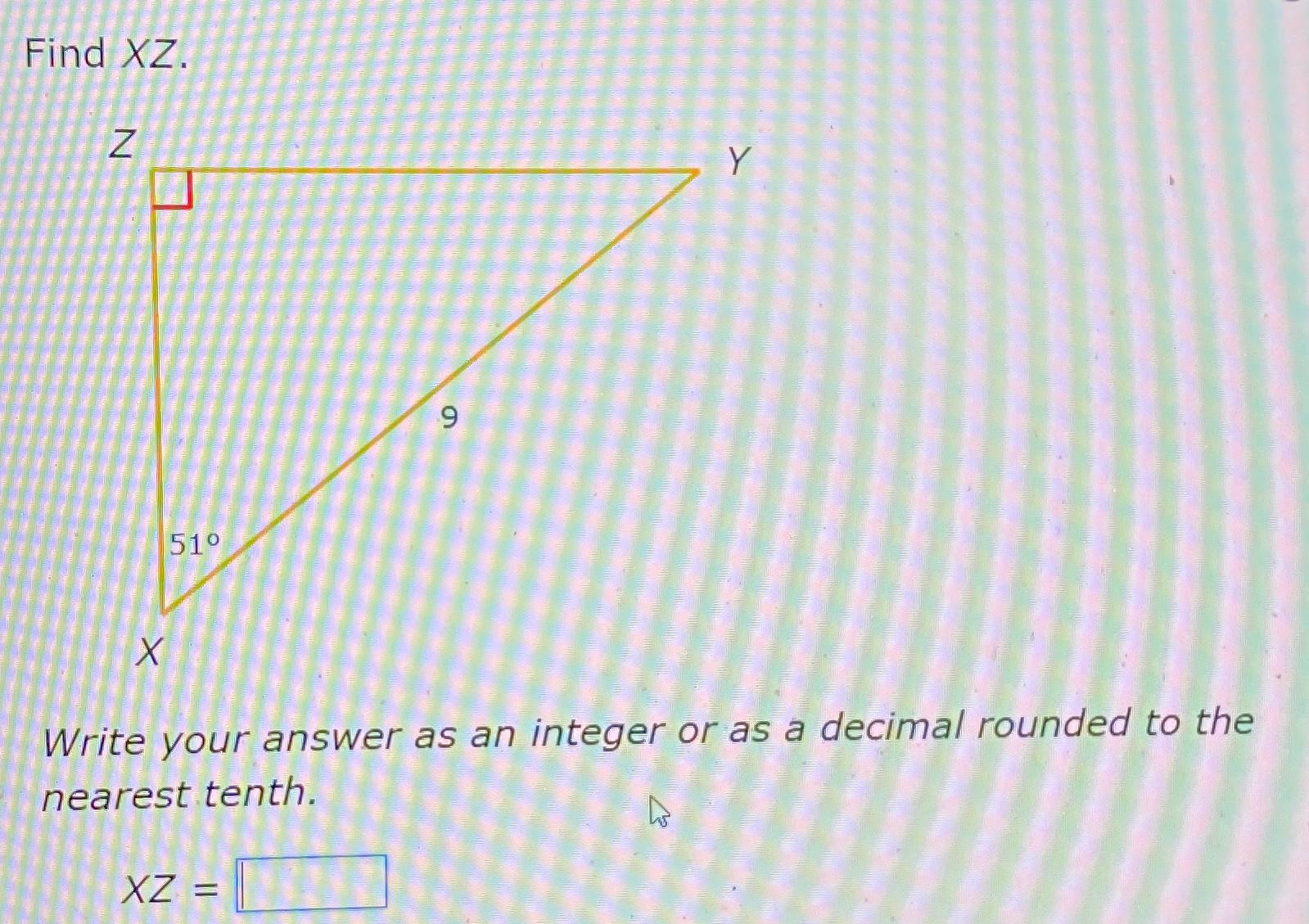 Solved Find xZ.Write your answer as an integer or as a | Chegg.com