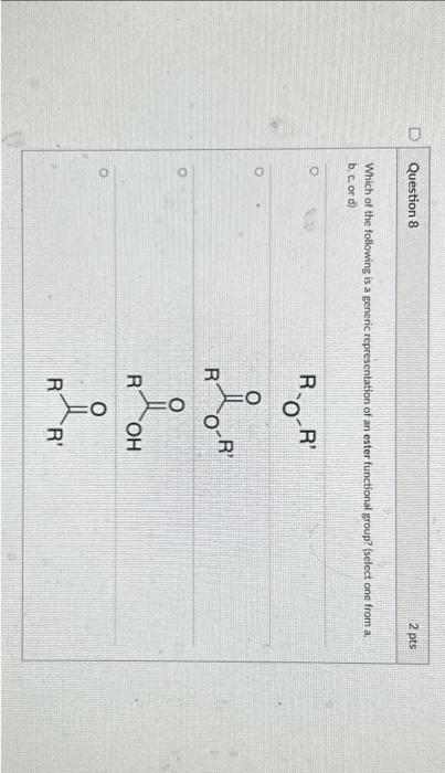 Solved Which of the following is a generic representation of | Chegg.com