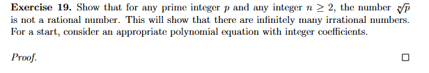 Solved Show that for any prime integer p and any integer n | Chegg.com