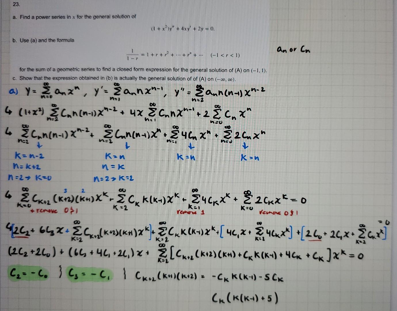 Solved help me finish my question, using the method I was | Chegg.com