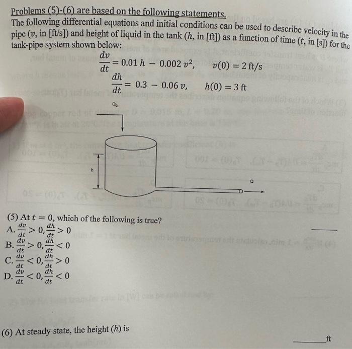 Solved Problems (5)-(6) are based on the following | Chegg.com
