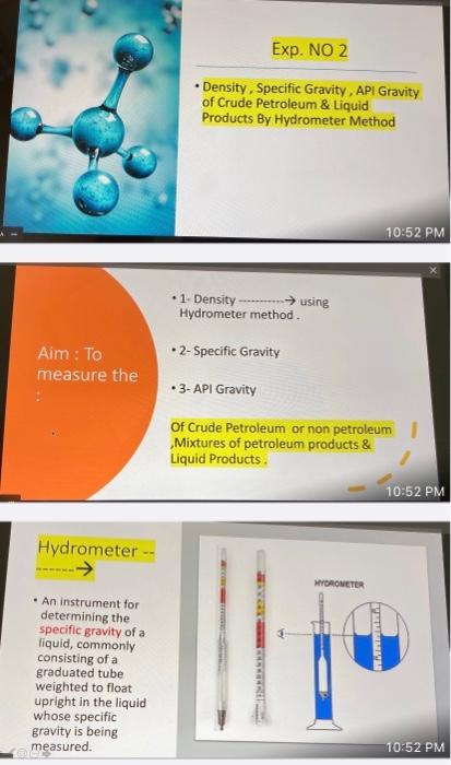 Solved 1.what are the factors that affect density for the | Chegg.com