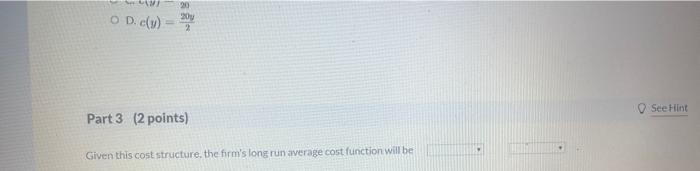 Solved Consider a firm with a production function given by | Chegg.com