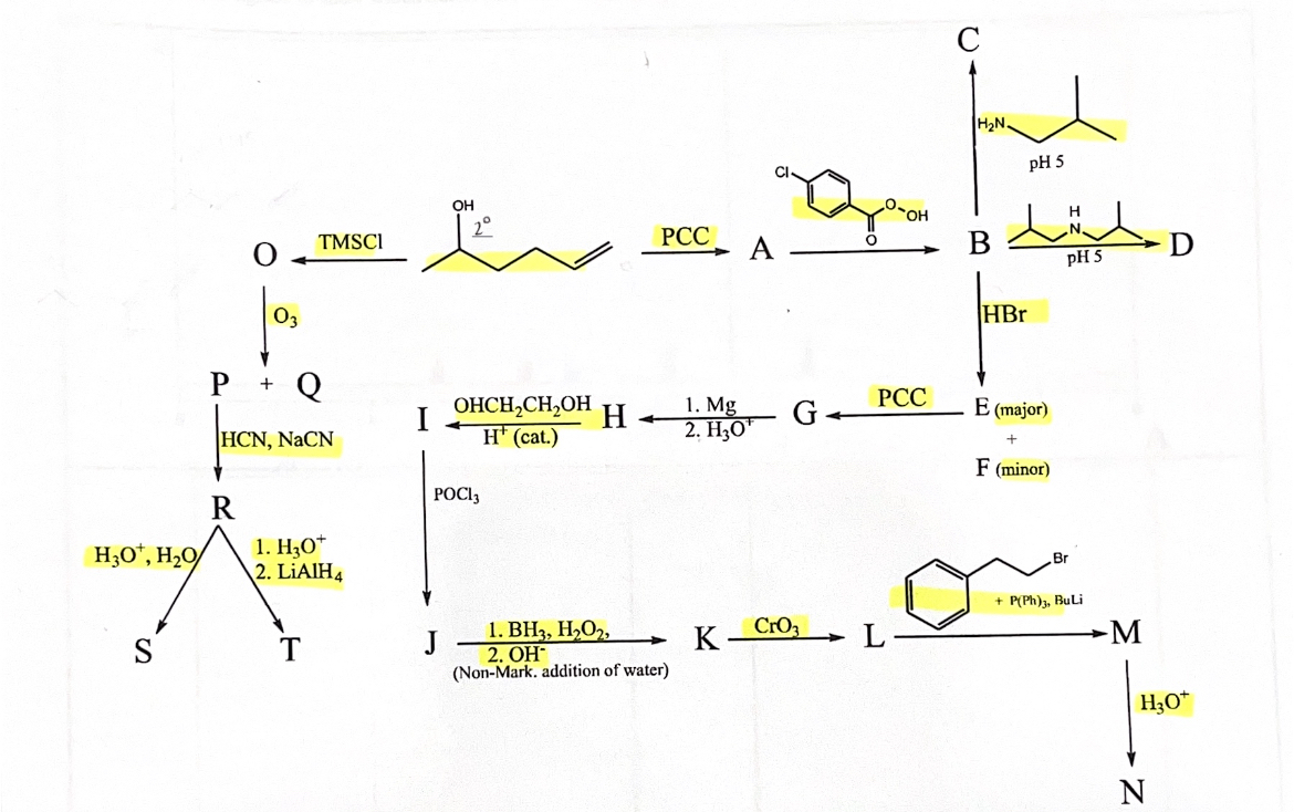 Solved Draw structures for each compound A-T | Chegg.com Solved Draw structures for each compound A-T | Chegg.com