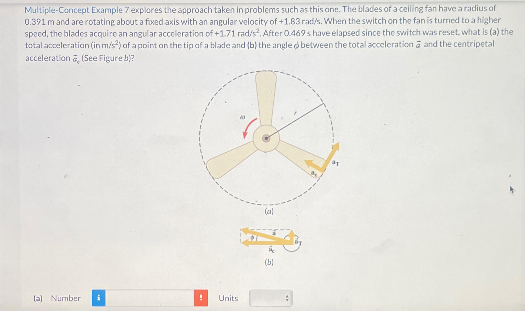 Multiple-Concept Example 7 ﻿explores the approach | Chegg.com
